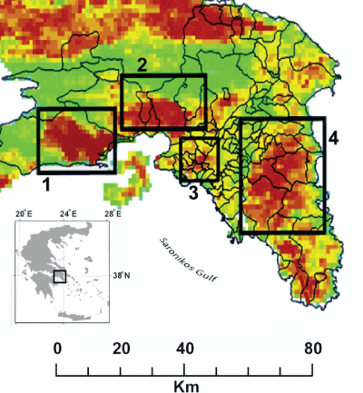 Natural hazards and climate change - Athens Social Atlas
