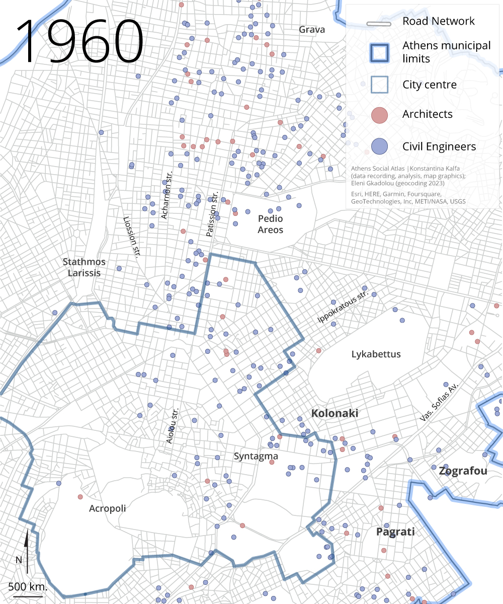 Athens apartmentalized, 1955-1970 - Athens Social Atlas
