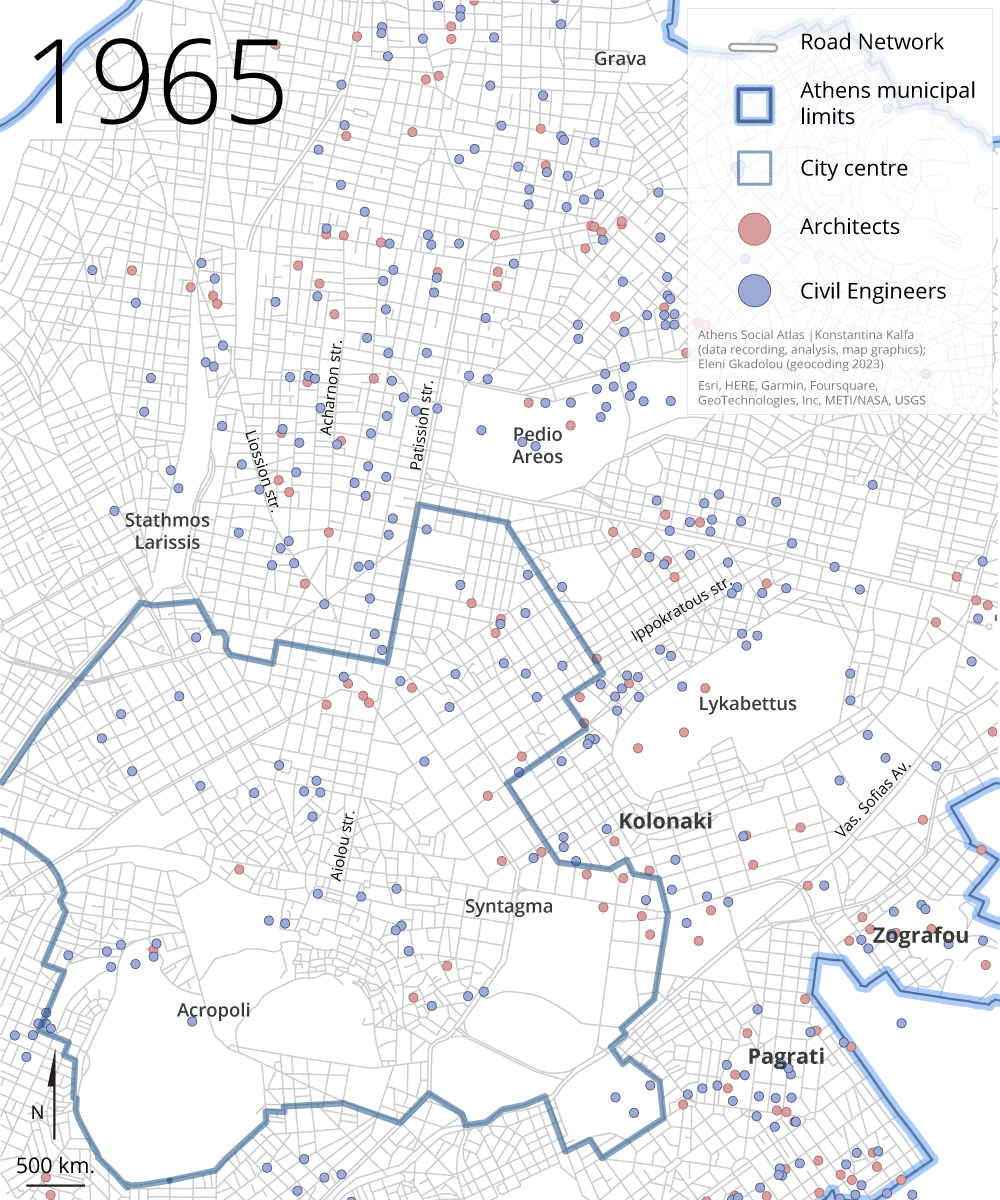 Athens apartmentalized, 1955-1970 - Athens Social Atlas